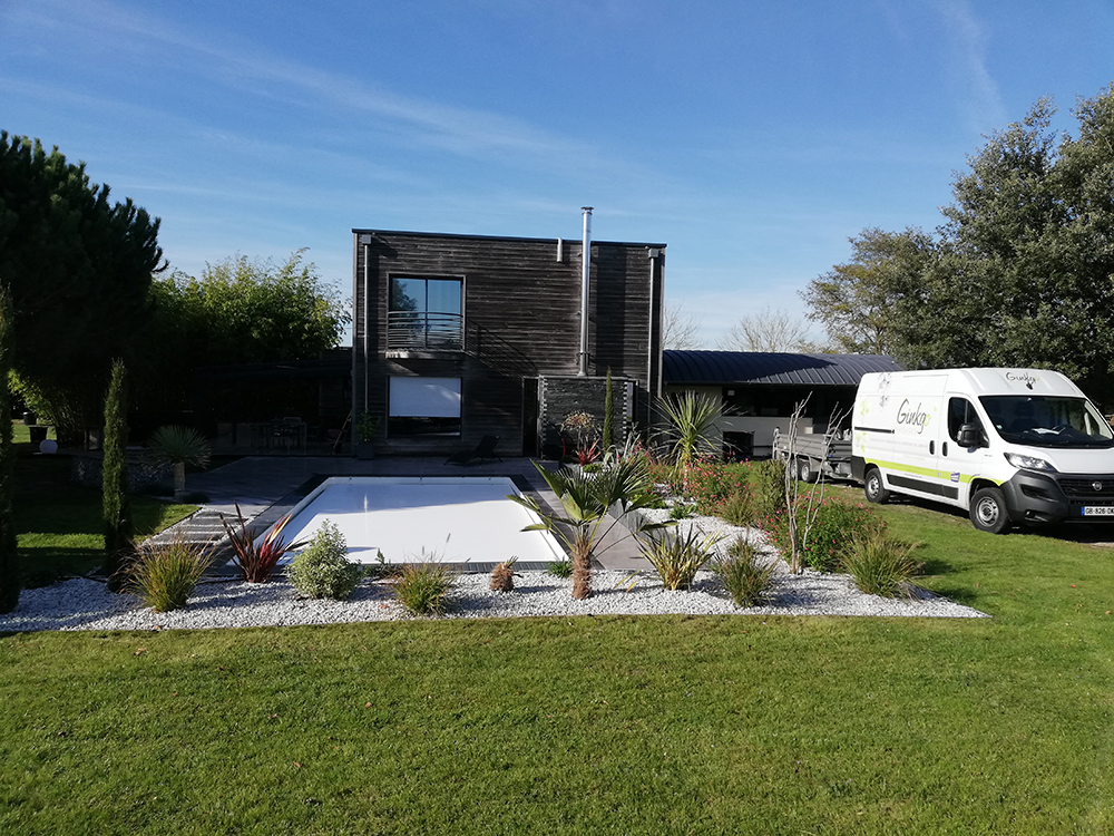 Installation terrasse extérieure | Ginkgo Paysages